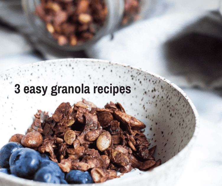 3 easy granola recipes – Thumper Massager Inc. AU Store