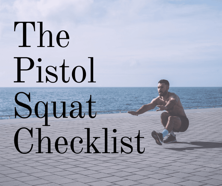 The Pistol Squat Checklist – Thumper Massager Inc. AU Store