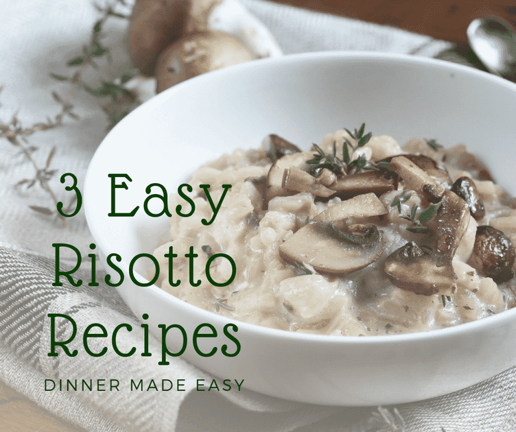 3 Easy Risotto Recipes | Dinner made easy – Thumper Massager Inc. AU Store