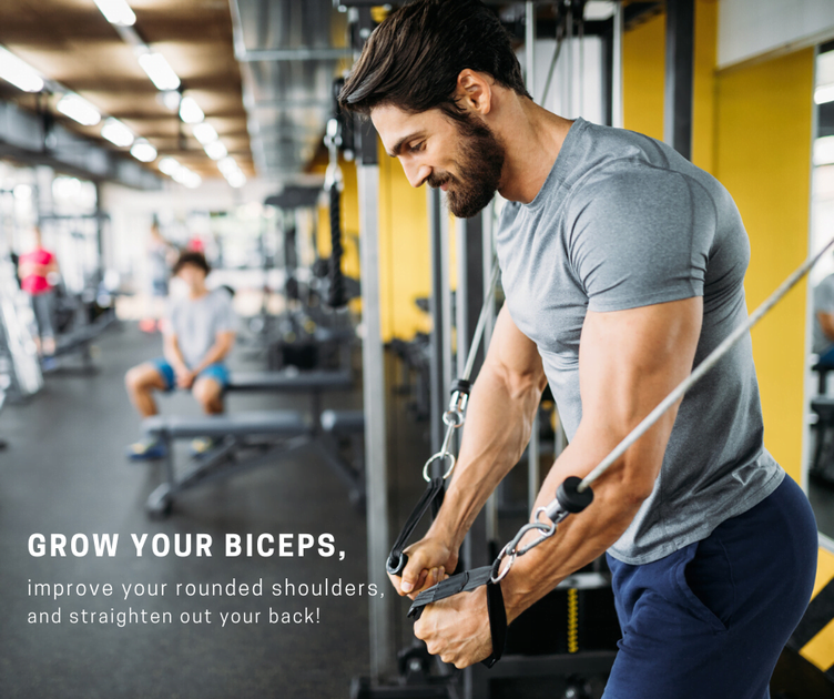 Grow your biceps, improve your rounded shoulders, and straighten out y ...